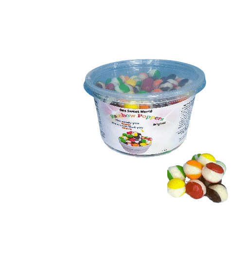 Freeze Dried Skittlez Candy-Rainbow Poppers- Original -6.5oz Resealable ...