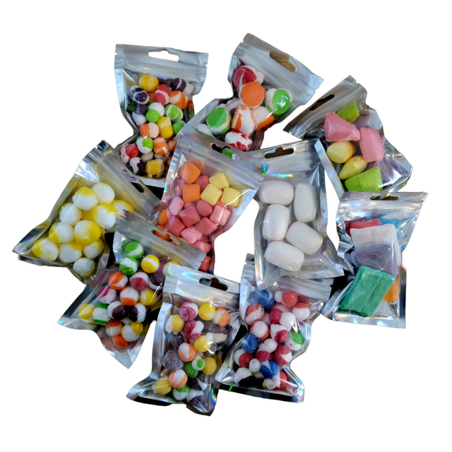 Fun Freeze Dried Candy Sample Pack - Assorted Flavors - Walmart.com