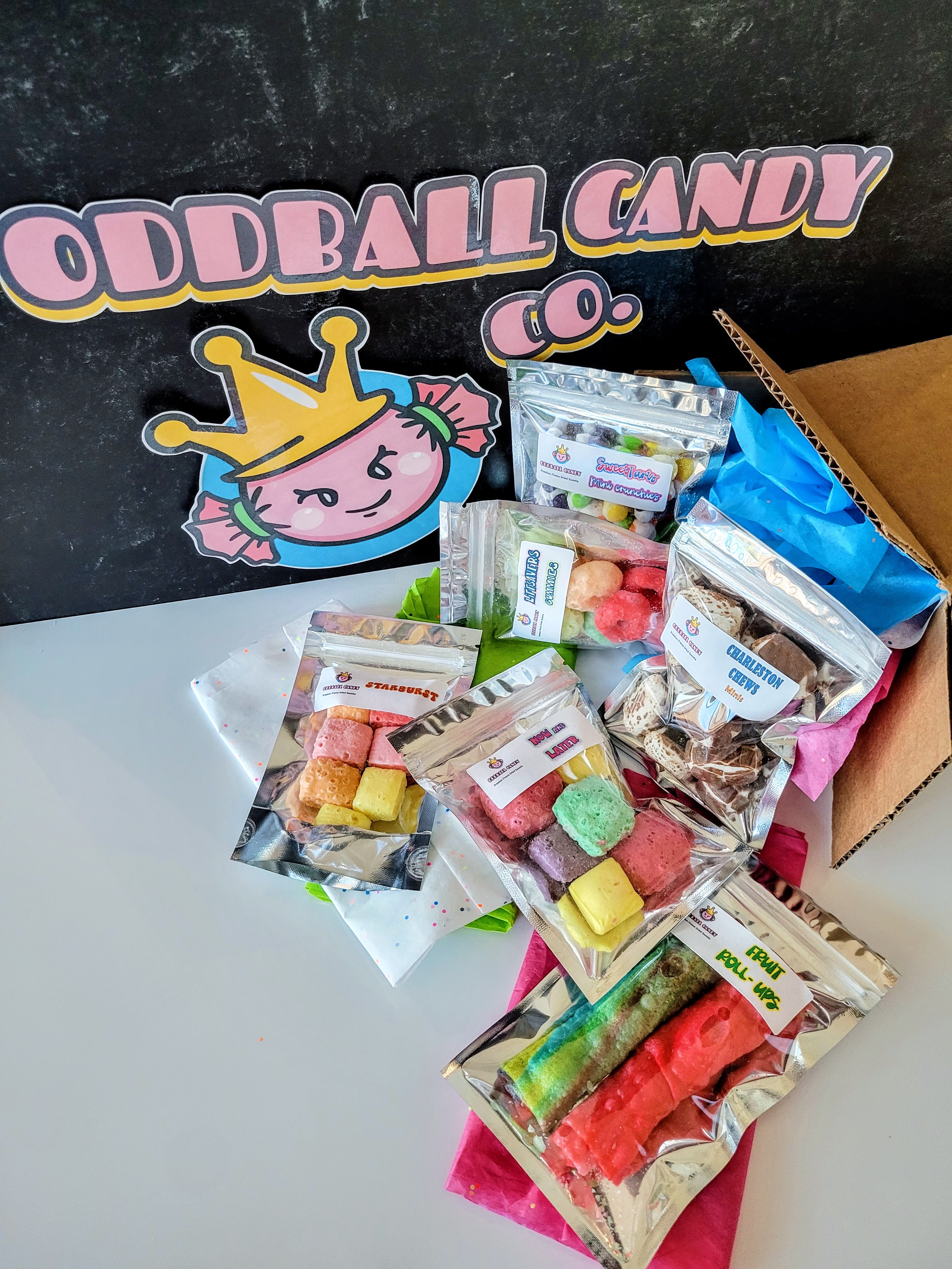 Oddball Candy Co. Dehydrated Fun Flavors Variety Pack | Freshly Made ...
