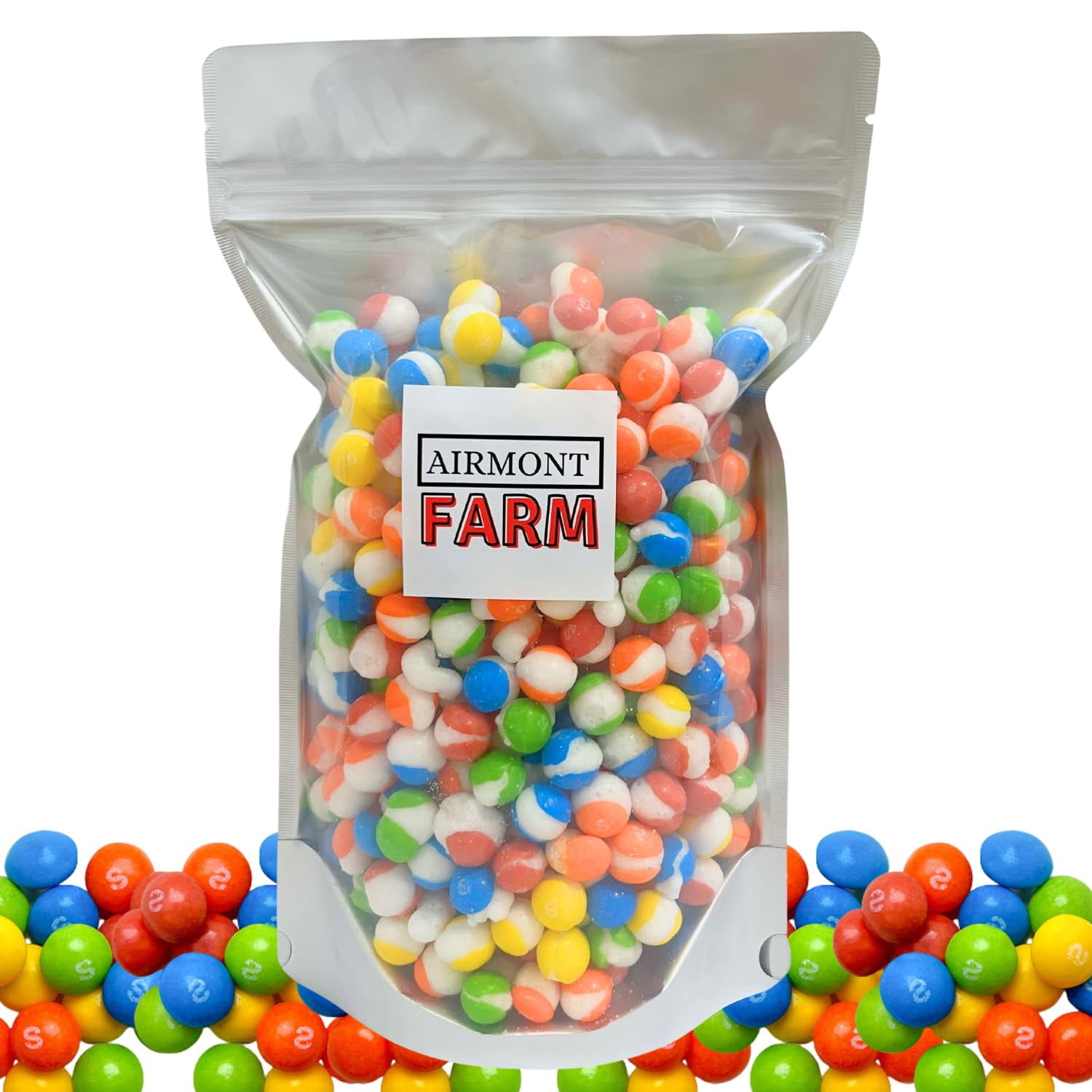 Freeze Dried Candy Tropical Skittles 1LB (16oz) Rainbow Candy - Ships ...