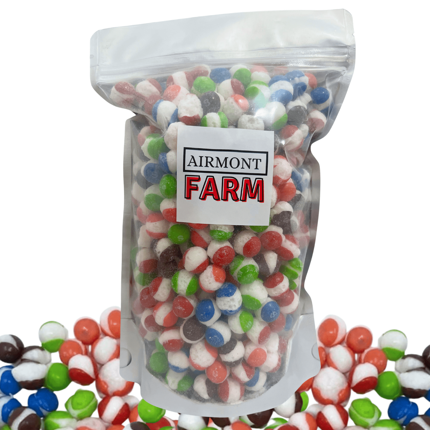 Freeze-Dried Candy Wild Berry Rainbow Candy 1lb (16oz) - Ships In Box ...