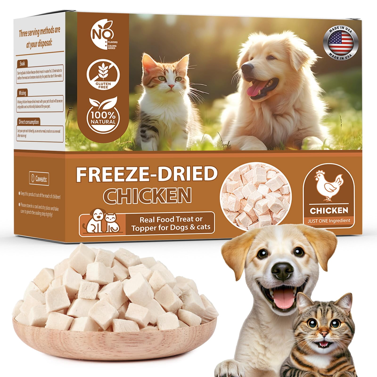 Freeze Dried Chicken,Freeze Dried DPF11 Chicken Dog Treats Natural No ...