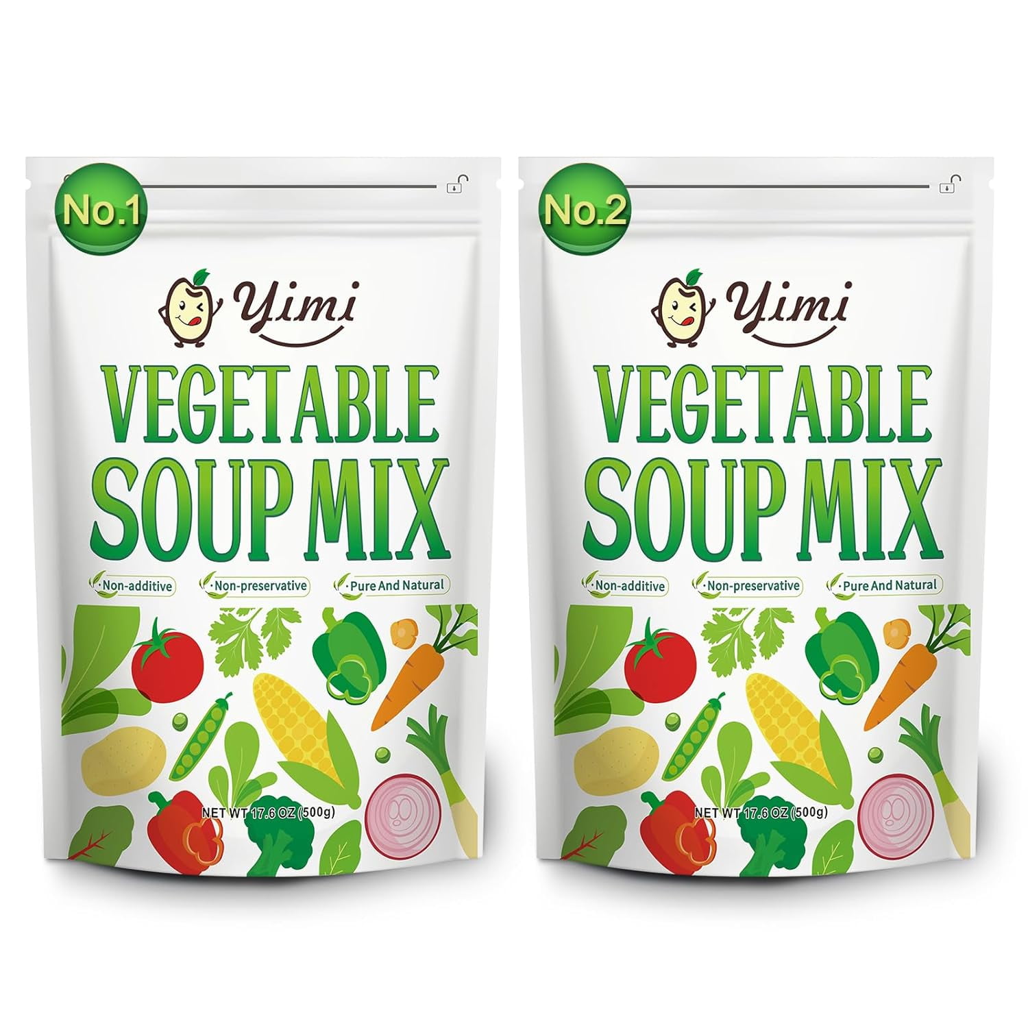 Freeze Dried Dehydrated Vegetables Pack Of 3, Dry Veggie Flakes for ...