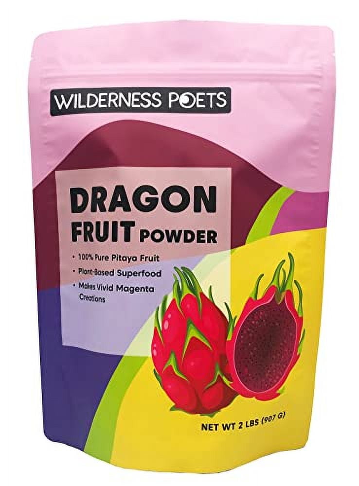Freeze Dried Dragon Fruit Powder - Pink Pitahaya (32 Ounce) - Walmart.com