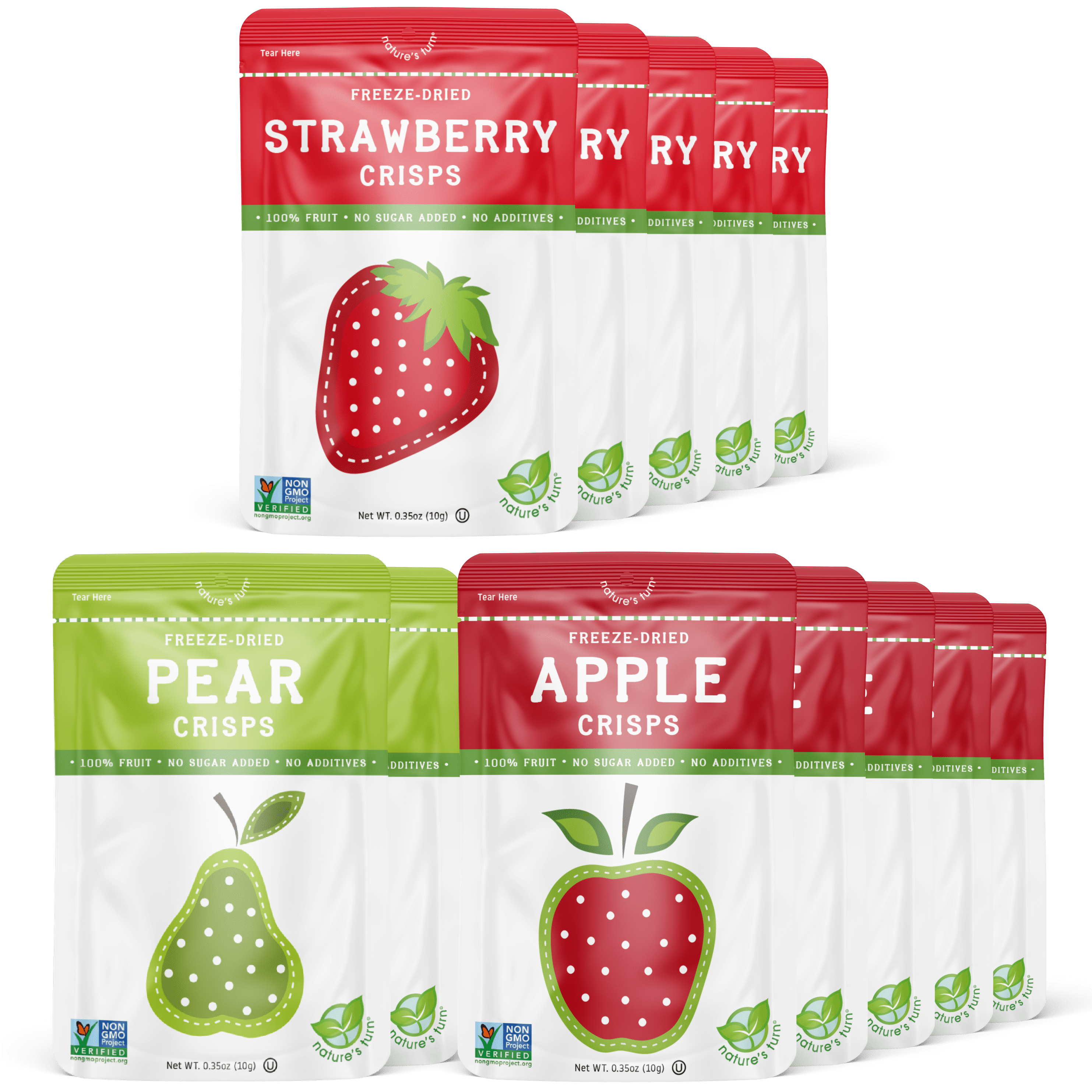 Freeze-Dried Fruit Crisps Snack Size Variety Pack - Walmart.com