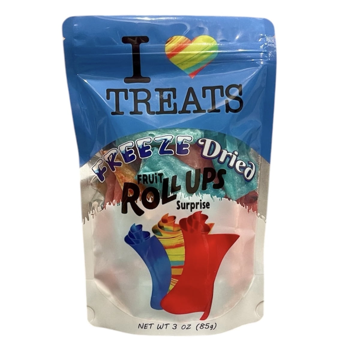 I Love Treats Freeze Dried Fruit Roll Ups Surprise Crispy Crunchy Fruit ...