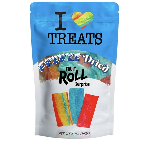 I Love Treats Freeze Dried Fruit Roll Ups Surprise Crispy Crunchy Fruit ...