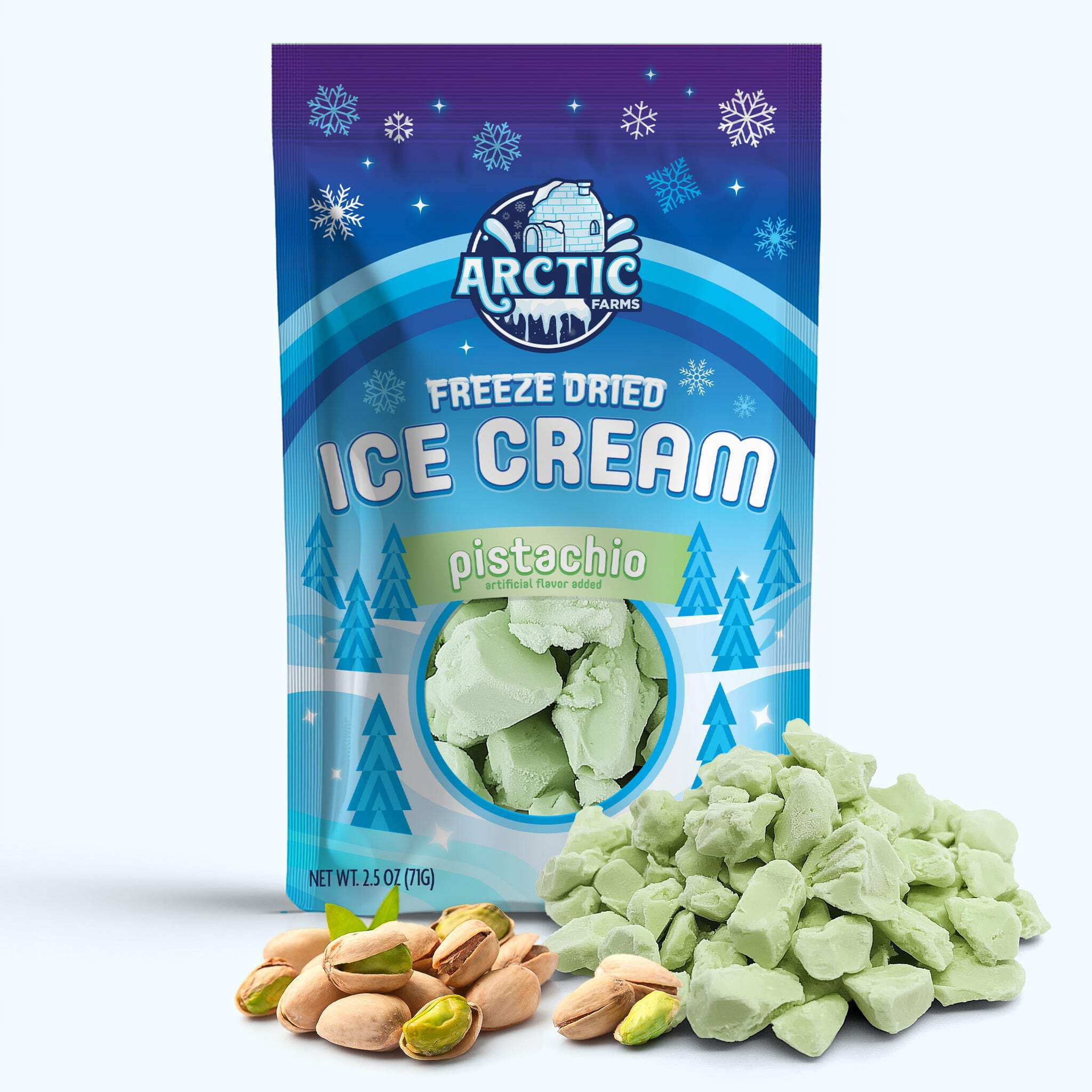 Freeze Dried Ice Cream That Does Not Melt (Bits) (Pistachio) (2.5oz ...