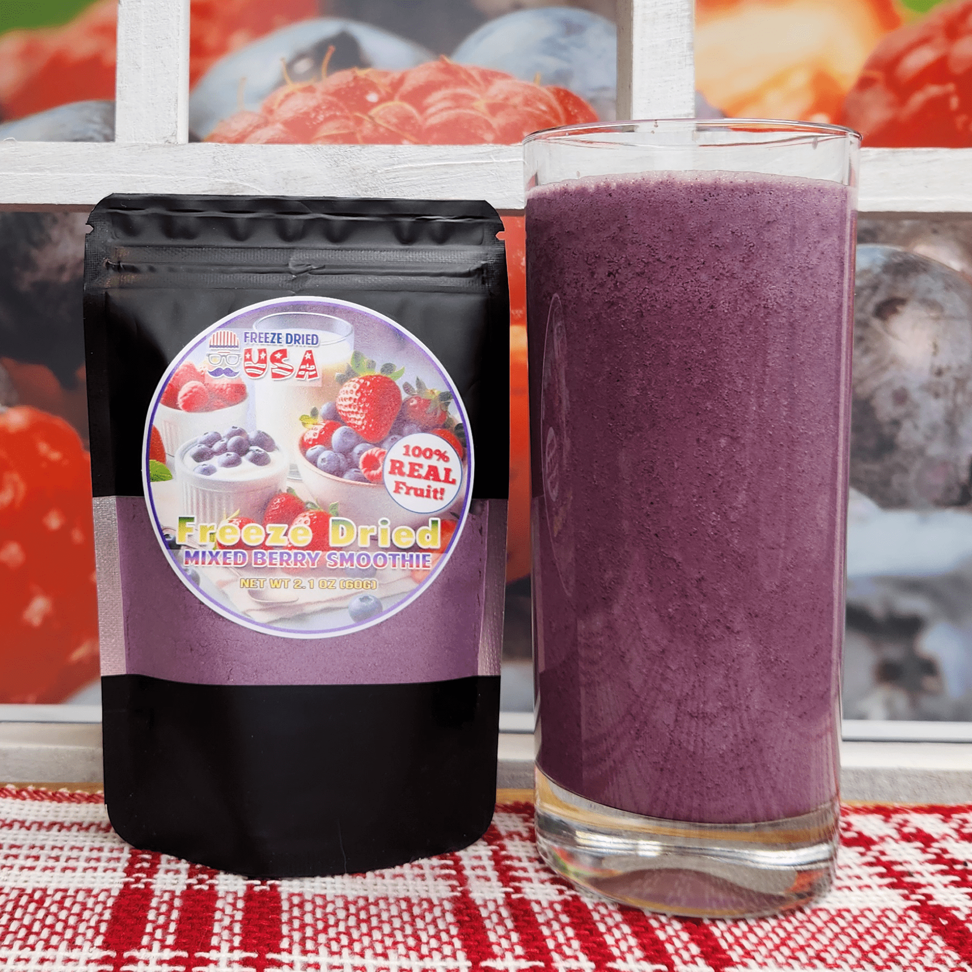 Freeze-Dried Mixed Berry Smoothies – Healthy, Fruity Delight - 7 ...