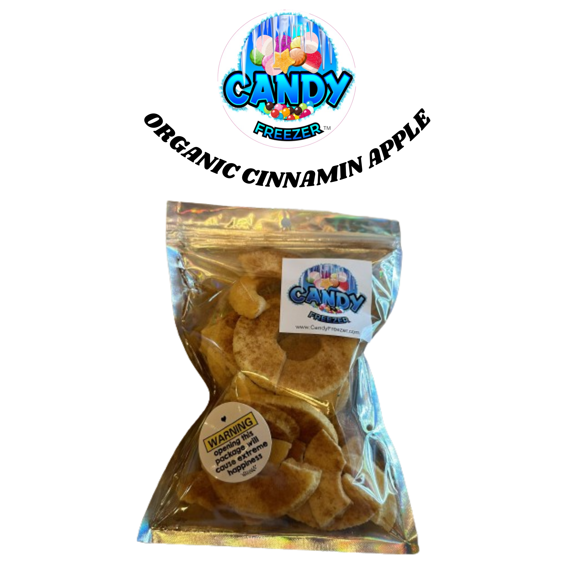Freeze Dried Organic Cinnamin Apple - Walmart.com