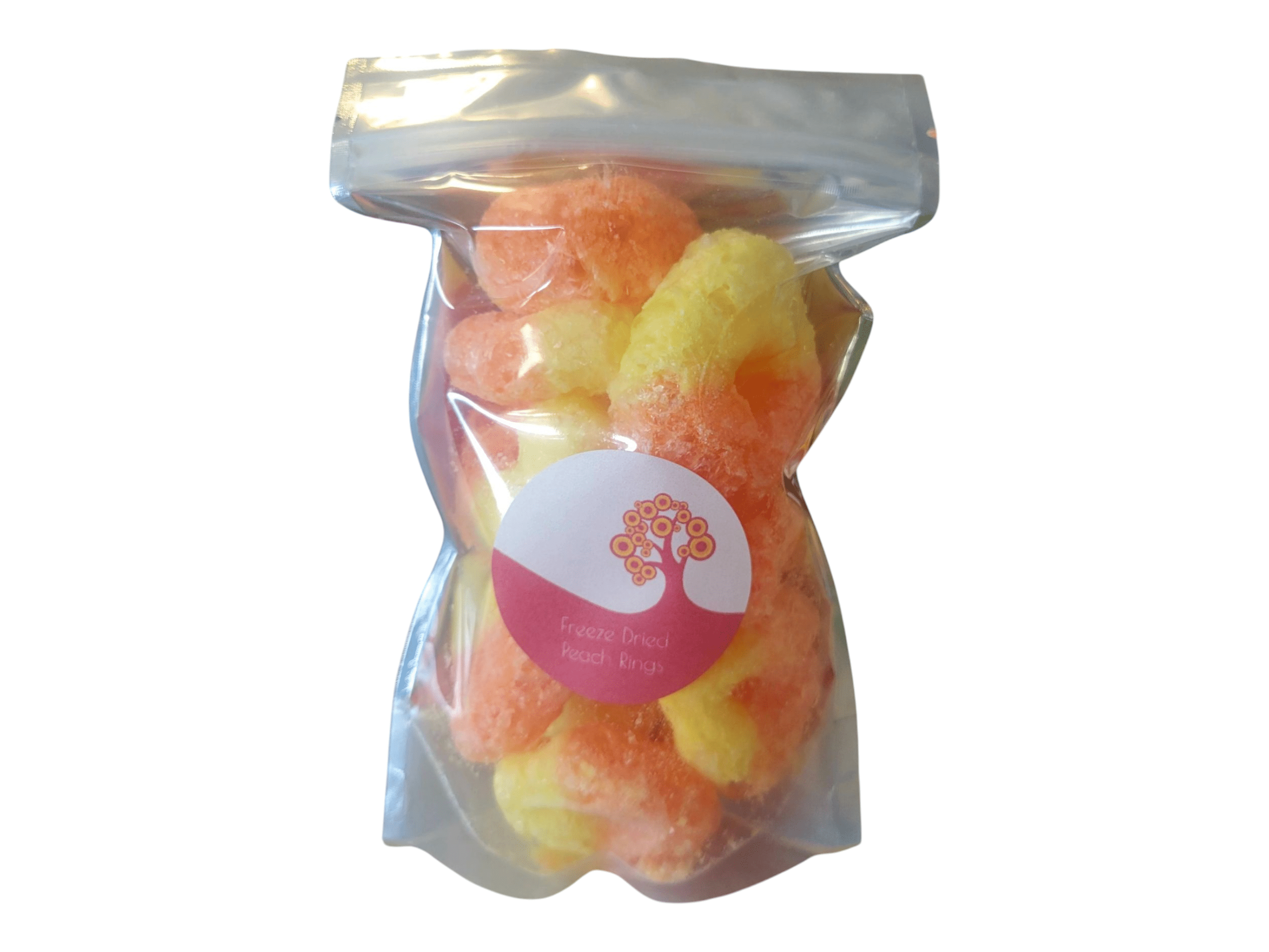 Freeze Dried Peach Rings Candy - Walmart.com