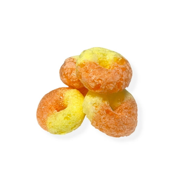 Freeze-Dried Peach Rings – Light & Crispy Intense Peach Flavor ...