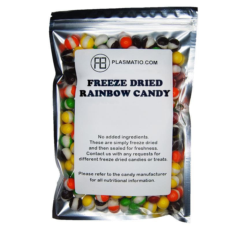 Freeze Dried Rainbow Candy - 8oz - Walmart.com