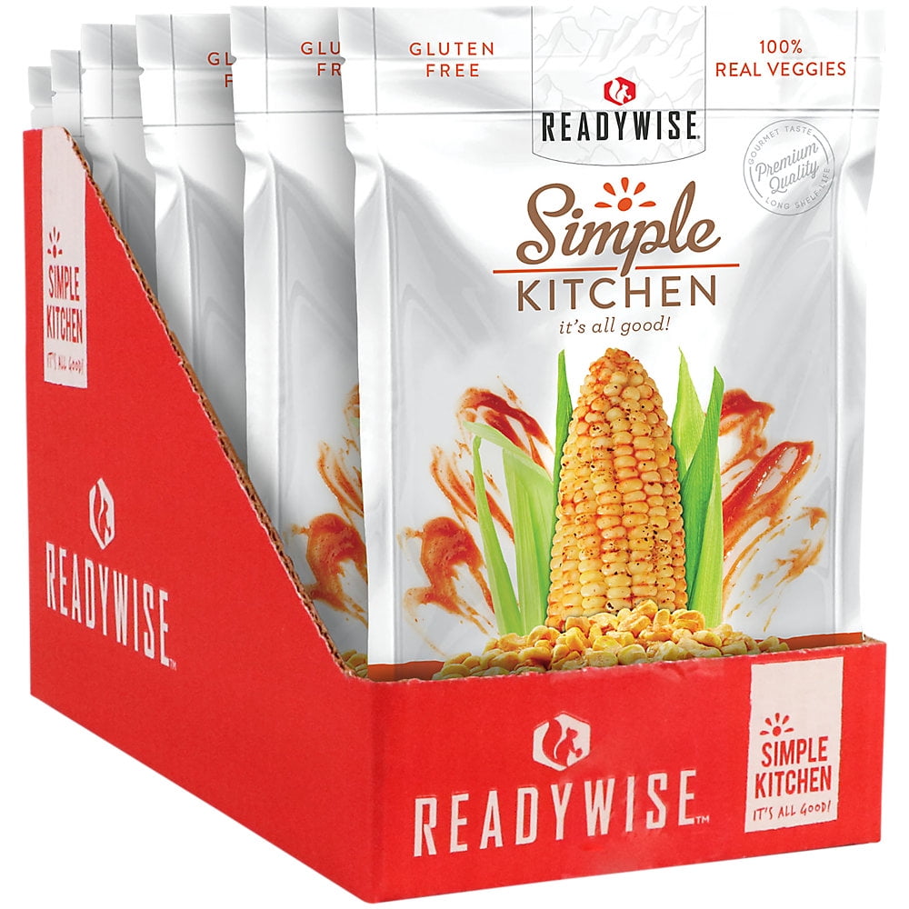 Freeze-Dried Sriracha Corn - Gluten Free (6 Single Serving Packets ...