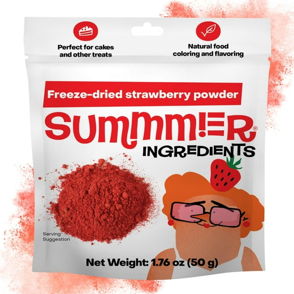 Freeze Dried Strawberry Powder