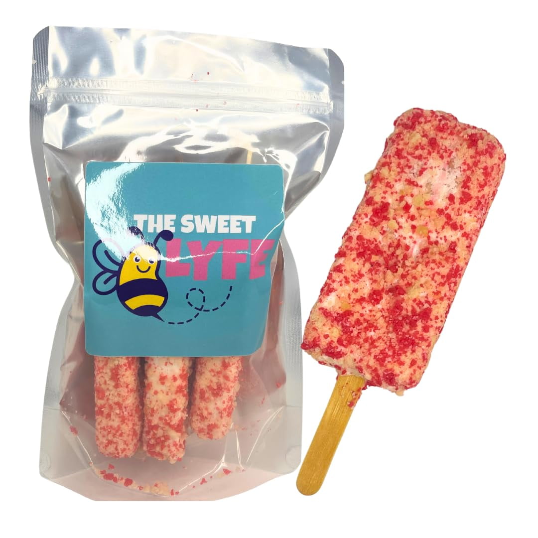 Freeze Dried Strawberry Shortcake Ice Cream Bars 3 Count - Delicous and ...
