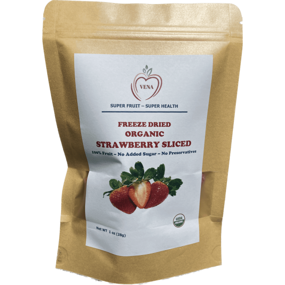 Freeze Dried Strawberry Powder