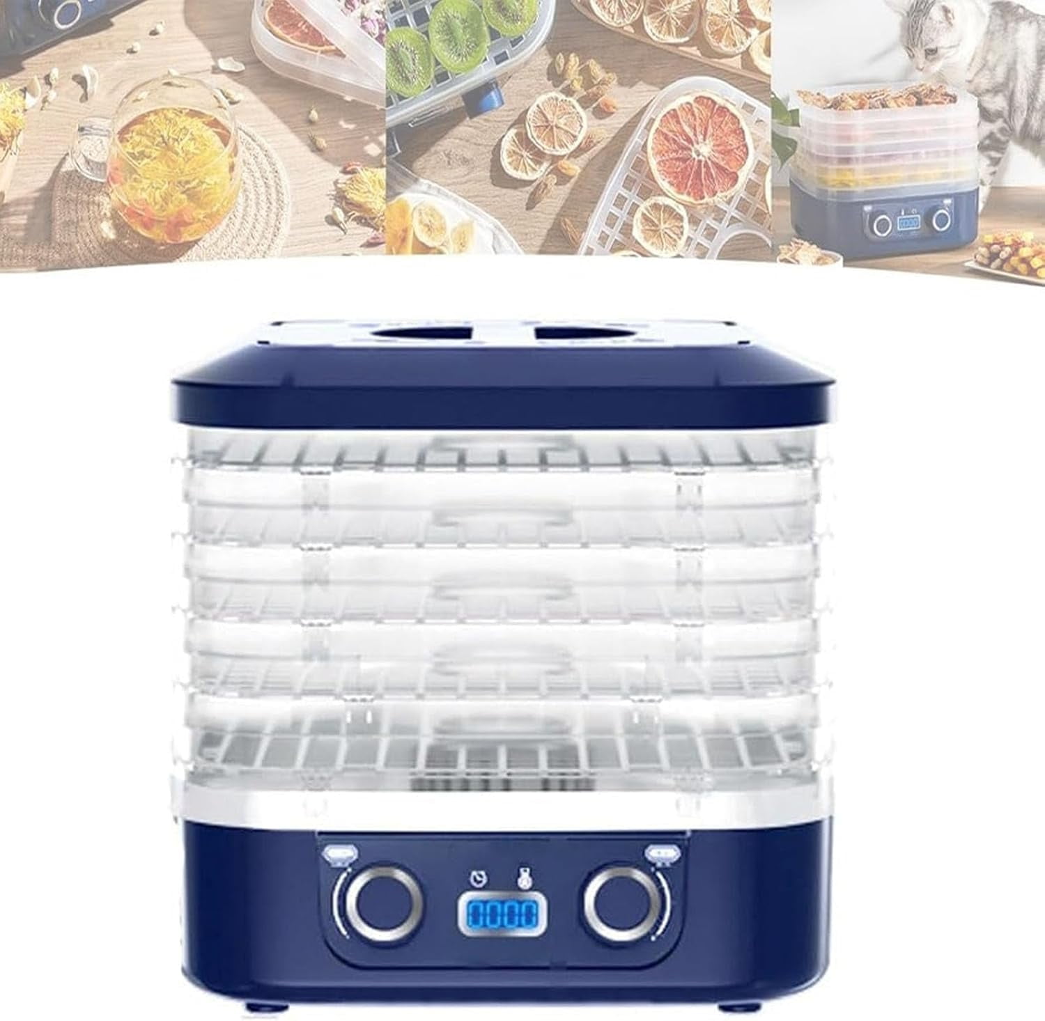 Freeze Dryer Machine For Home,Food Dehydrator Machine, 48H Timer and Temperature Control ...