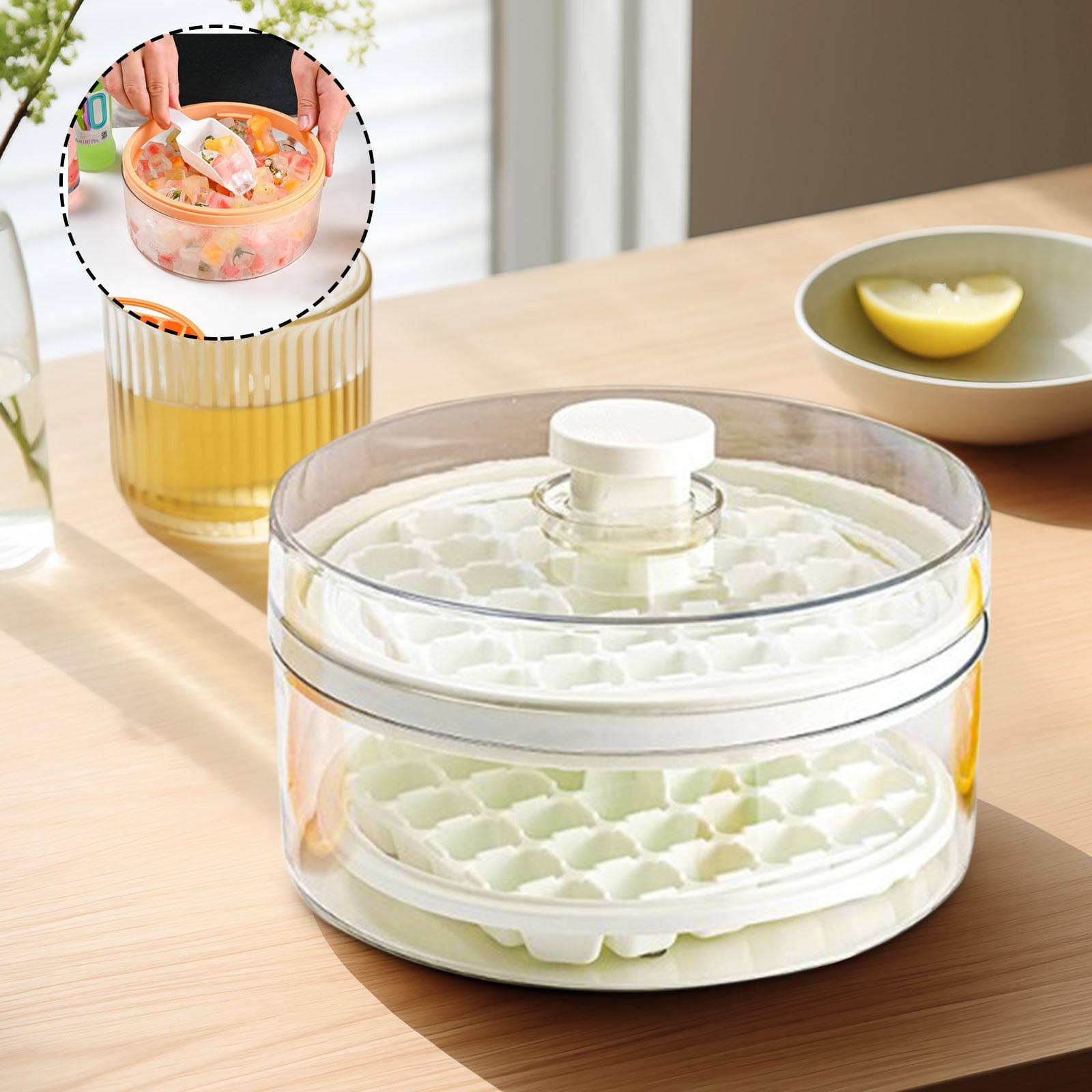 Freeze Fast Ice Maker, Compact Automatic Chiller, 24-Hour Cycle ...