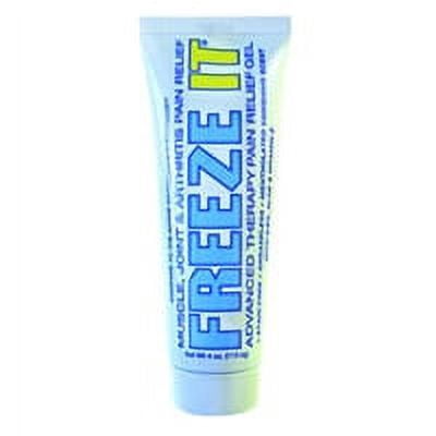 Freeze It Advanced Therapy Pain Relief Gel For Muscle, Joint, Arthritis ...