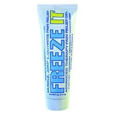 Freeze It Advanced Therapy Pain Relief Gel For Muscle, Joint, Arthritis ...
