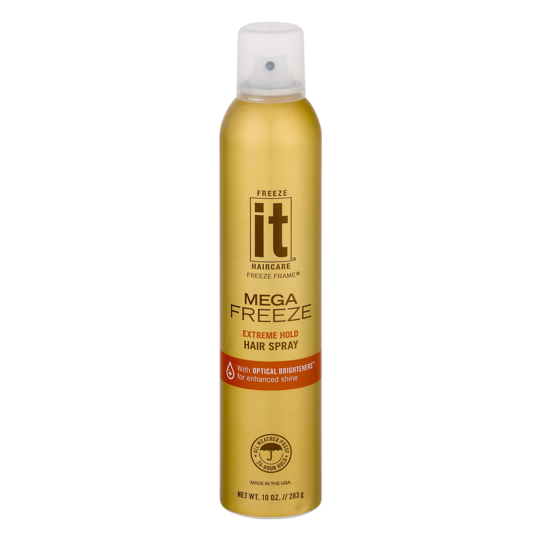 Freeze It Haircare Freeze Frame Hair Spray Mega Freeze Extreme Hold, 10 ...