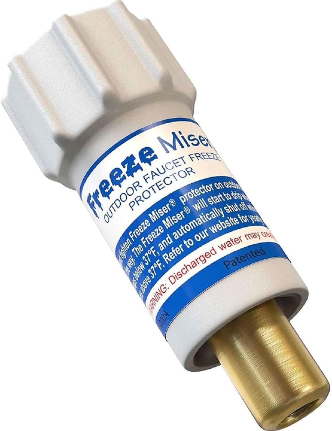 Freeze Miser Outdoor Faucet Freeze Protection, Patented Valve Shield ...