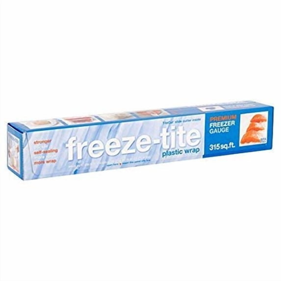 Freeze-Tite Premium Plastic Freezer Wrap - 250 ft - 2 Pack - Walmart.com
