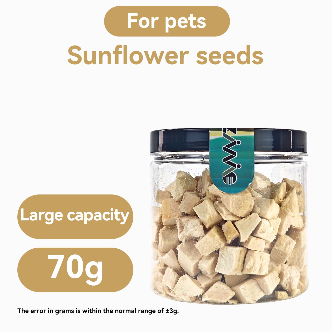 Freeze-dried chicken Interactive snacks for small pets - Walmart.com