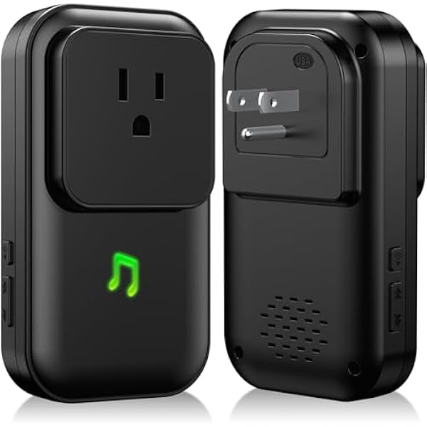 Freezer Alarm 110dB Adjustable with 7 Siren, Power Failure Alarm with ...