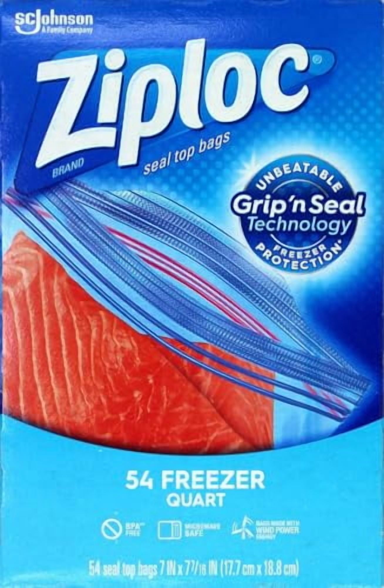 Freezer Bags Variety Kit | 152 Total Bags, Gallon, Quart, Half Gallon ...
