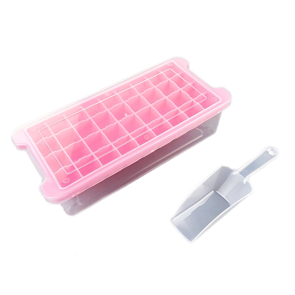 Freezer Ice-Box 36Compartment Ice Cube Container Ice Trays with Ice ...