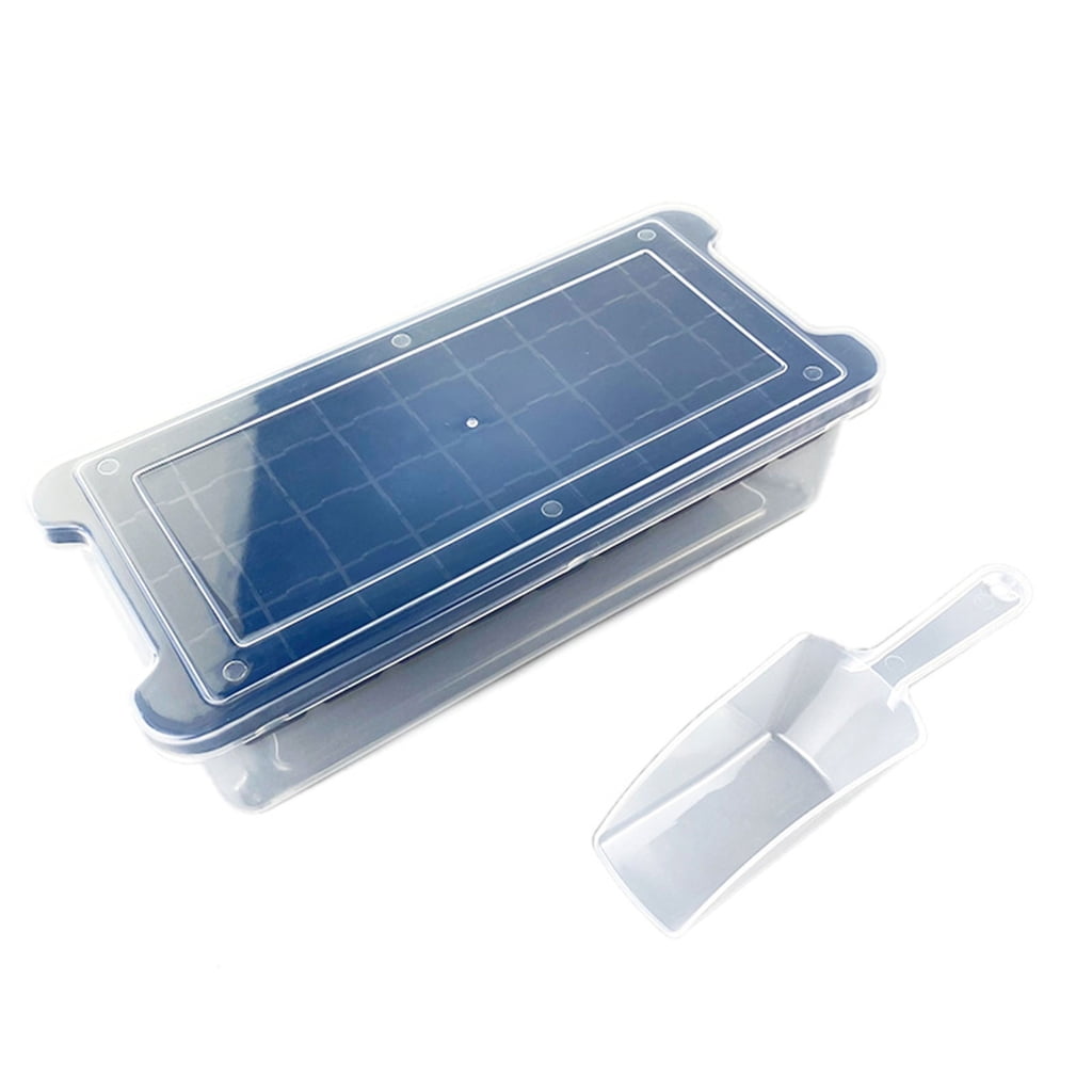 Freezer Ice-Box 36Compartment Ice Cube Container Ice Trays with Ice ...