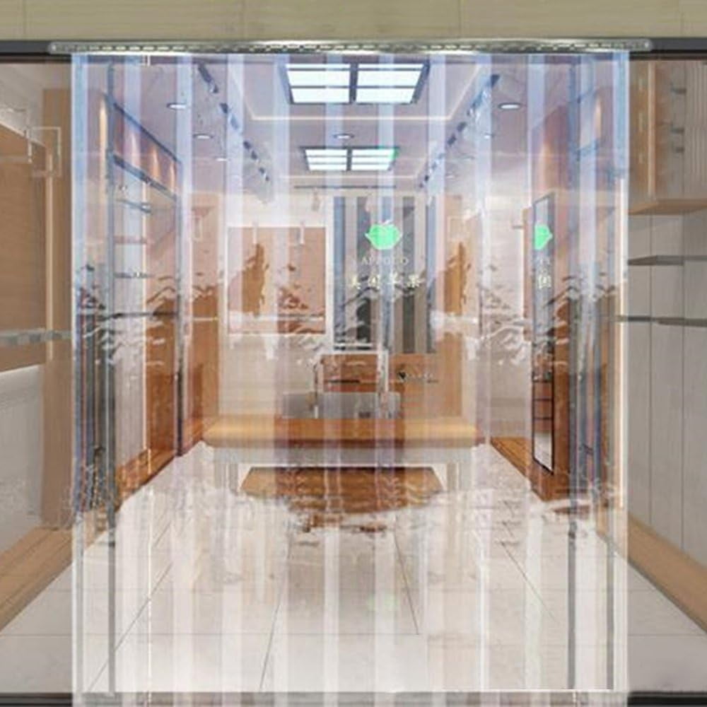 Freezer Room Plastic PVC Strip Curtain/Door Strip Kit for Walk in ...