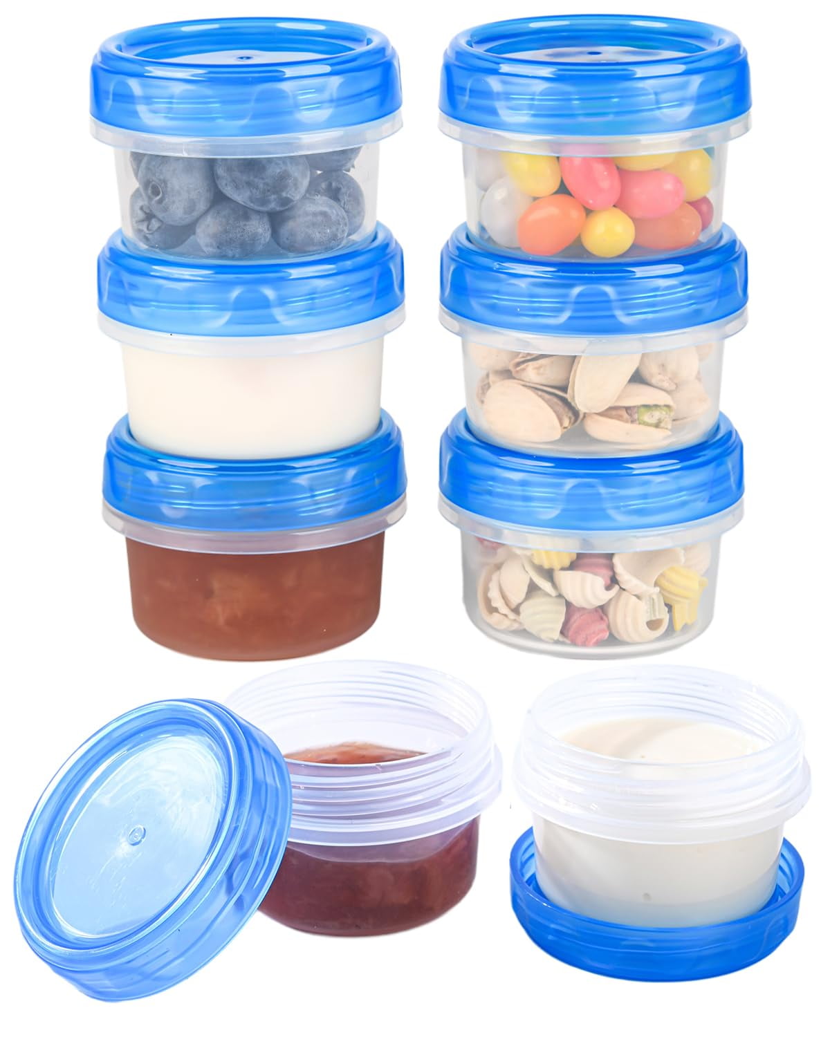 Freezer Storage Containers, [10 Pack-16 oz] Ultra Thick Freezer ...