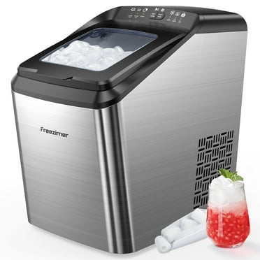 Ionchill Quick Cube Ice Machine, 26lbs/24hrs Portable Countertop Bullet ...