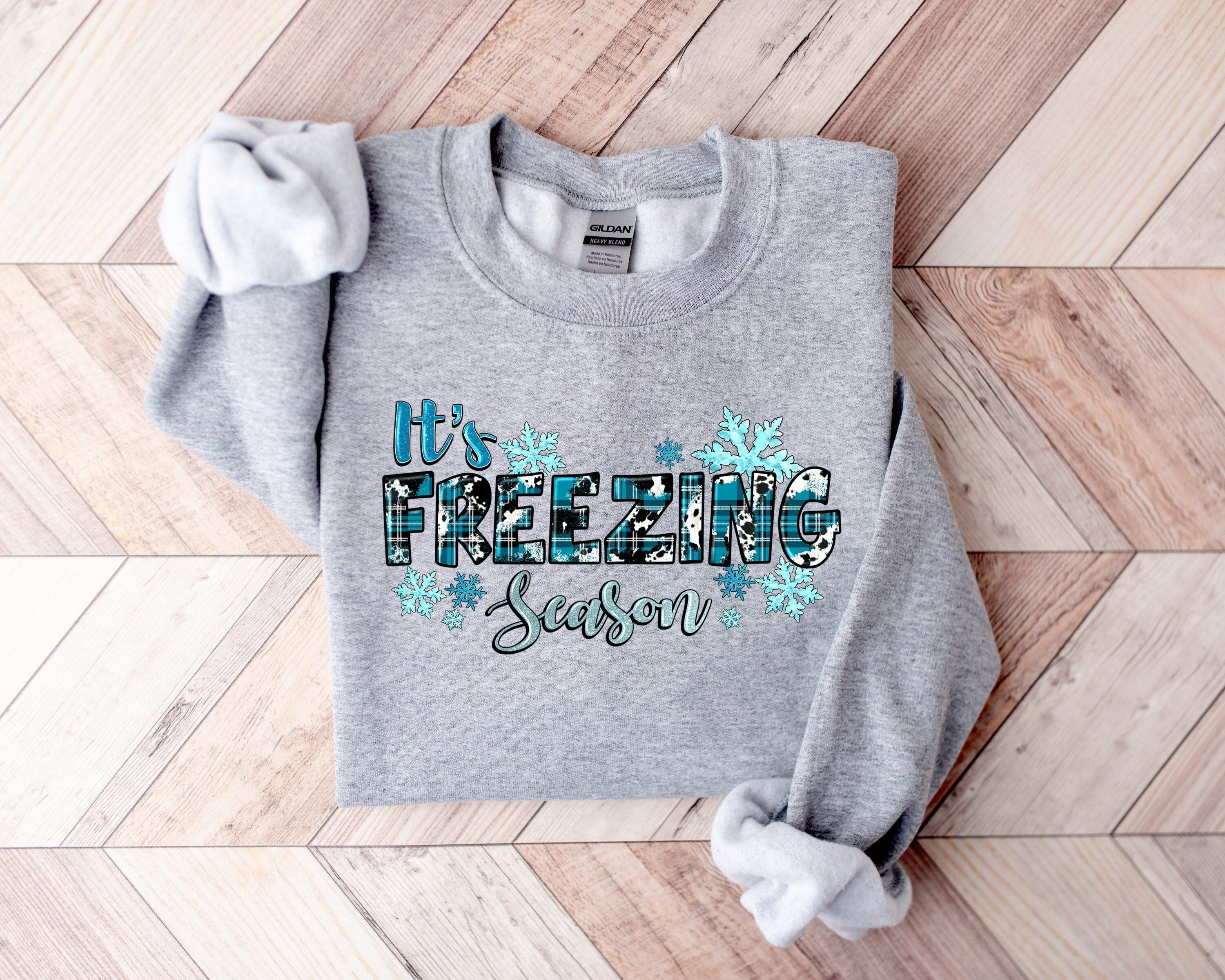 It's Freezing Season Shirt, Cute Sweatshirt, Winter Sweatshirt, Holiday ...