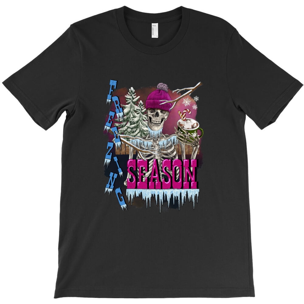 Freezing Season Skeleton Themed Funny and Cute Themed Gift for a ...