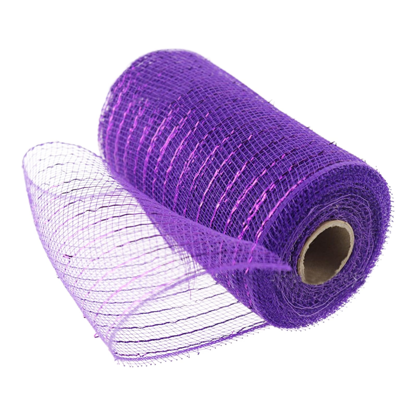Frehsky craft supplies Poly Mesh Ribbon With Metallic Foil Each Roll ...