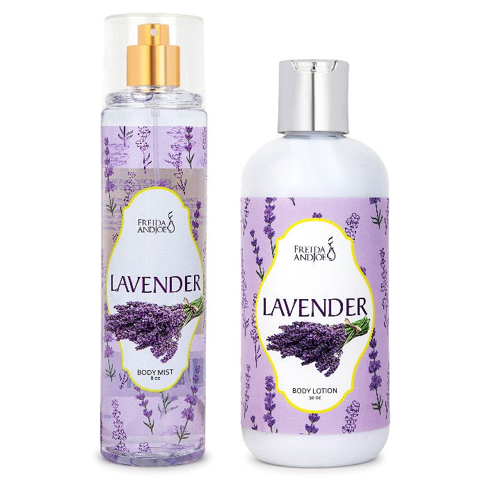 Freida & Joe Lavender Holiday Luxury Scented Body Lotion and Body Mist ...