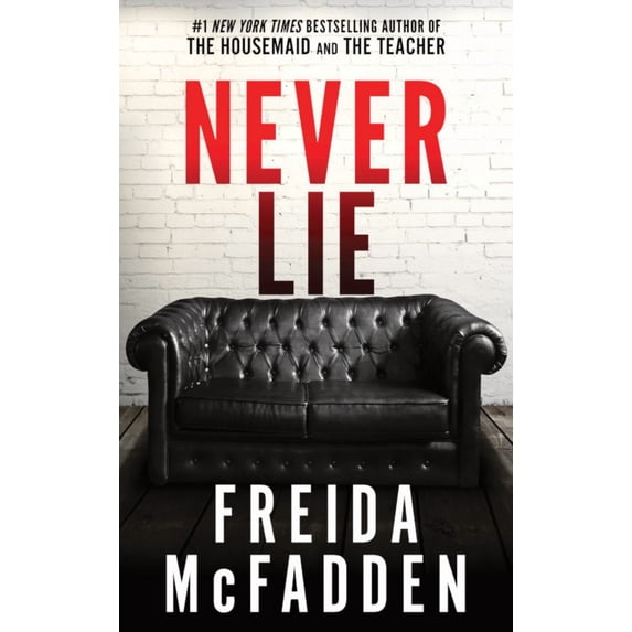 Freida McFadden, Thriller Book, Never Lie, Paperback - Walmart.com