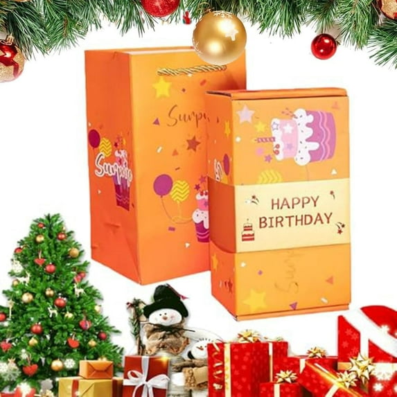 Freigexact Money Gift Box, Surprise Box Exploding Gift Box for Money ...