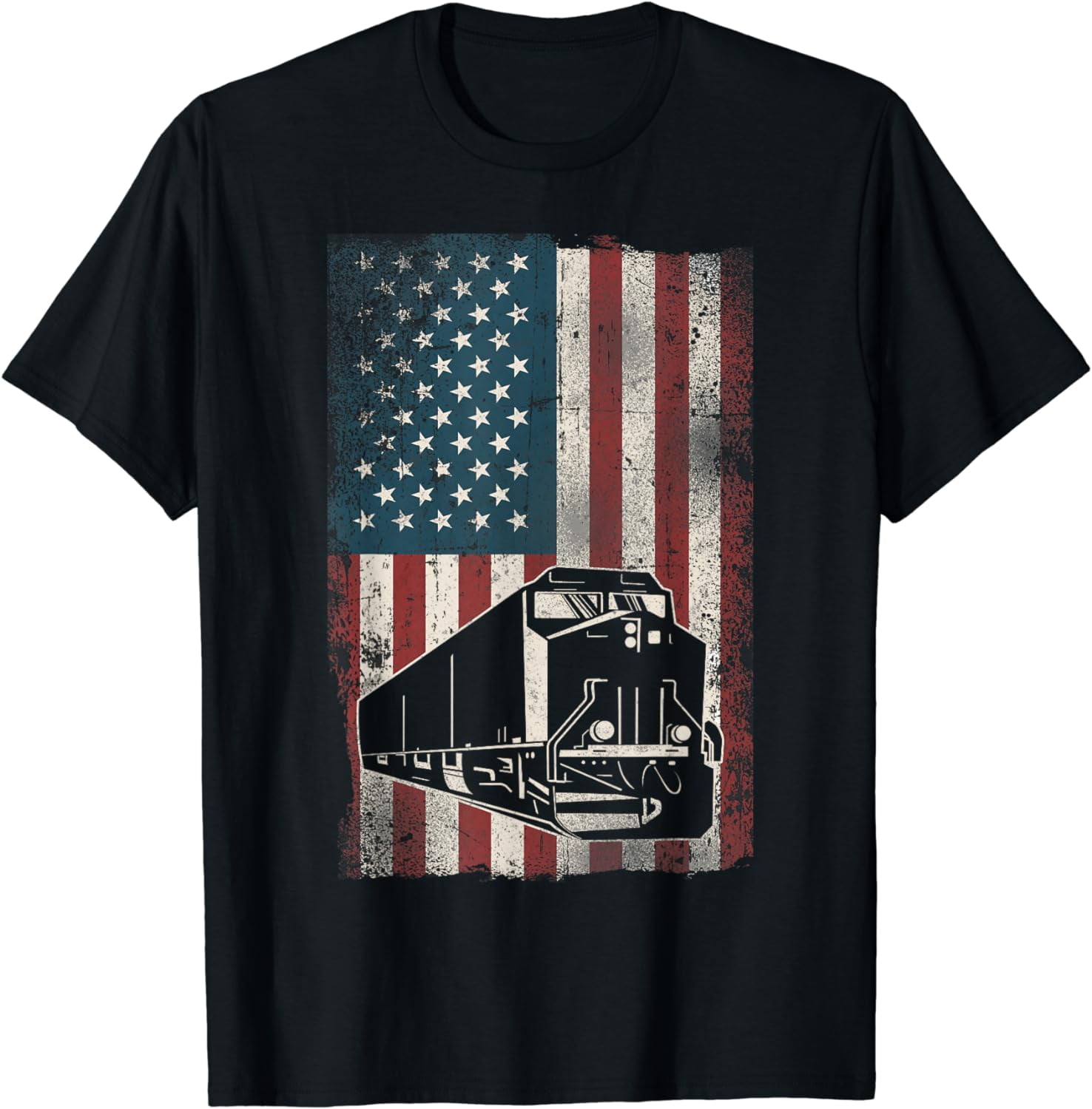 Freight Diesel Train Driver Trainspotting Locomotive T-Shirt - Walmart.com