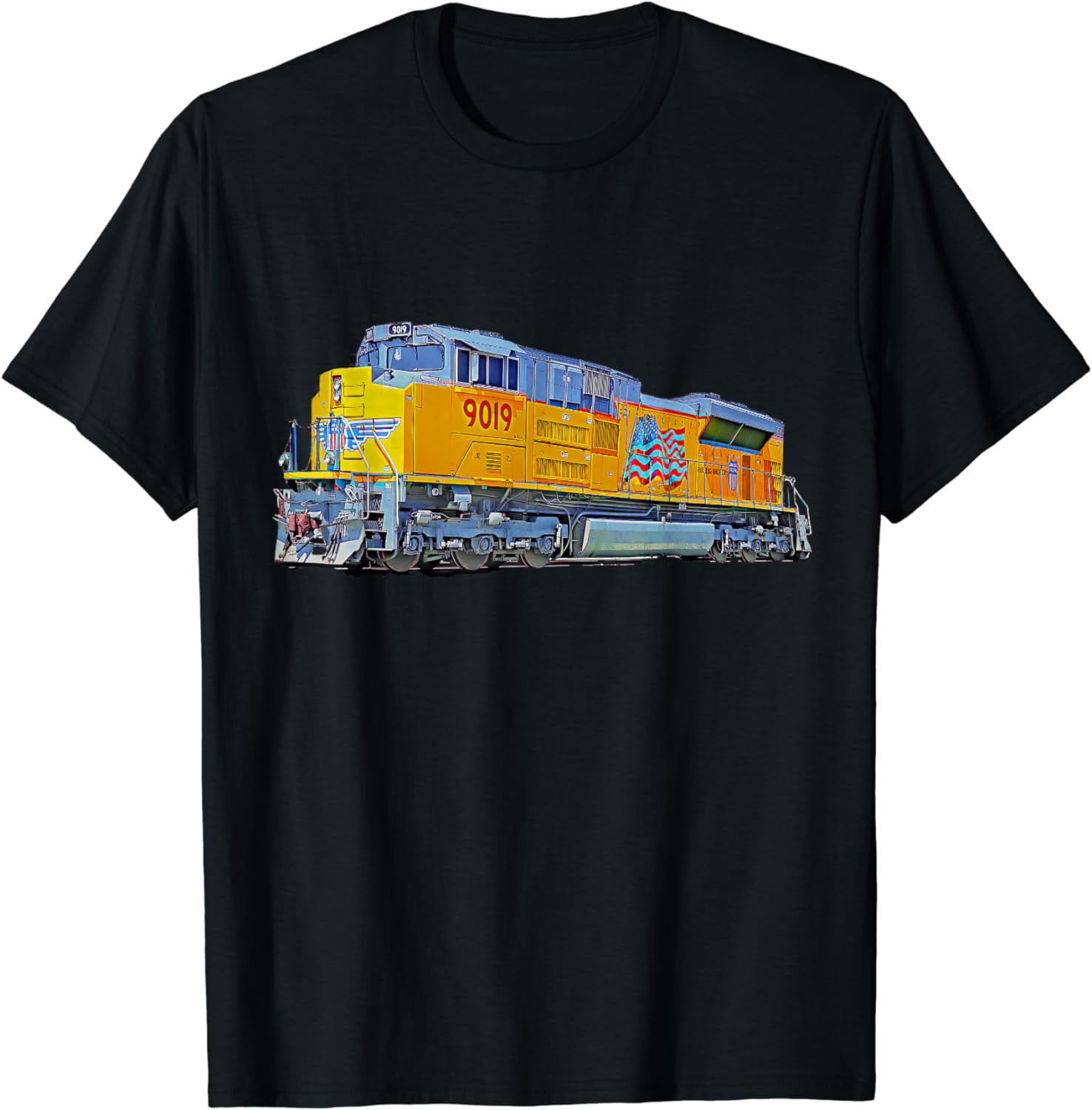 Freight Train Union Pacific Engine T-Shirt - Walmart.com