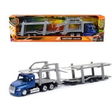 Freightliner Cascadia Auto Transporter Blue Metallic "Long Haul Trucker ...