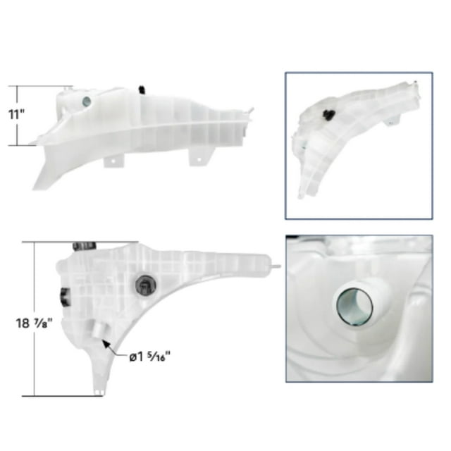 Freightliner Cascadia / Columbia Surge Coolant Tank Assembly / A05 ...