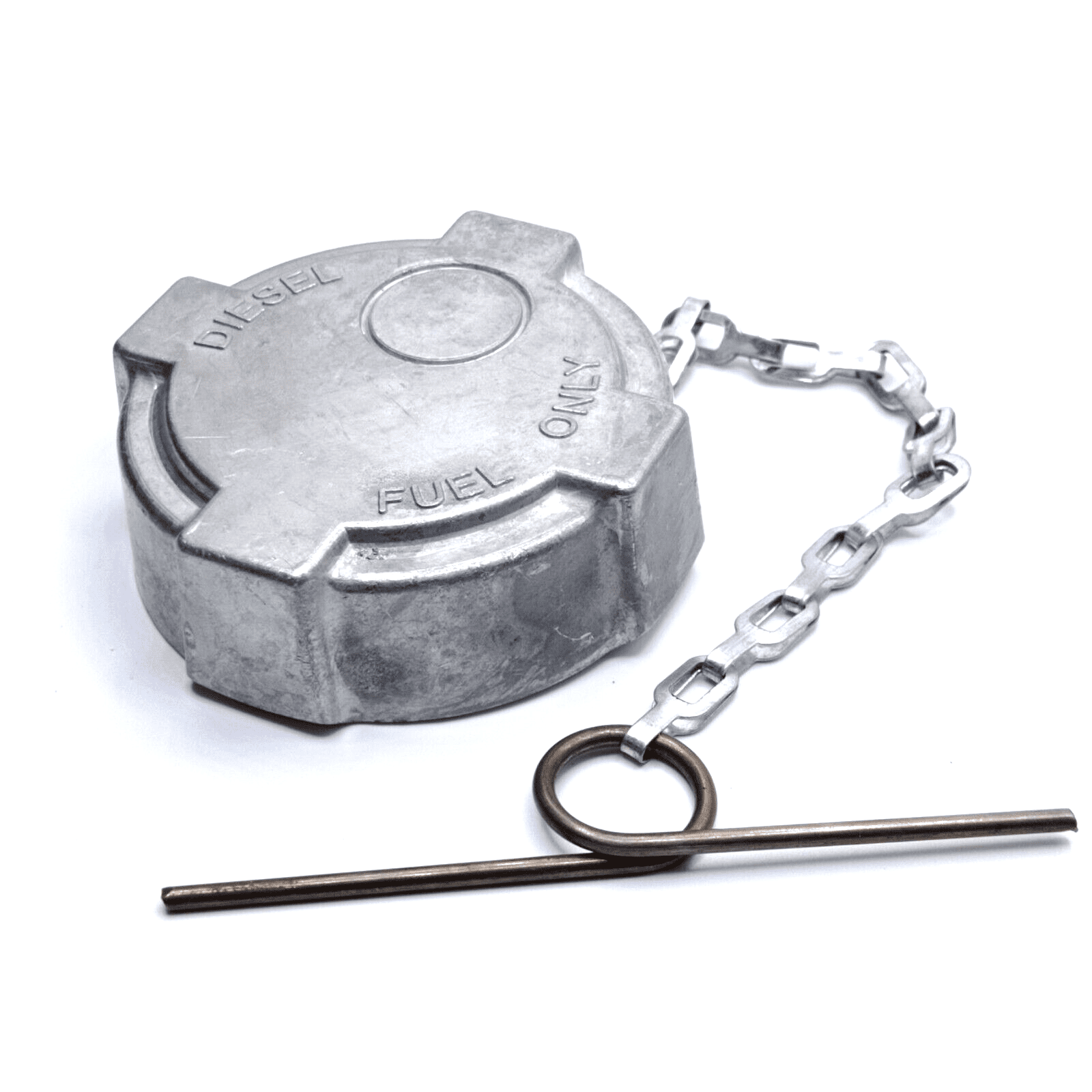 Freightliner M2 Fuel Cap Assy Alum 2 5/8" Non-Locking & Chain ...