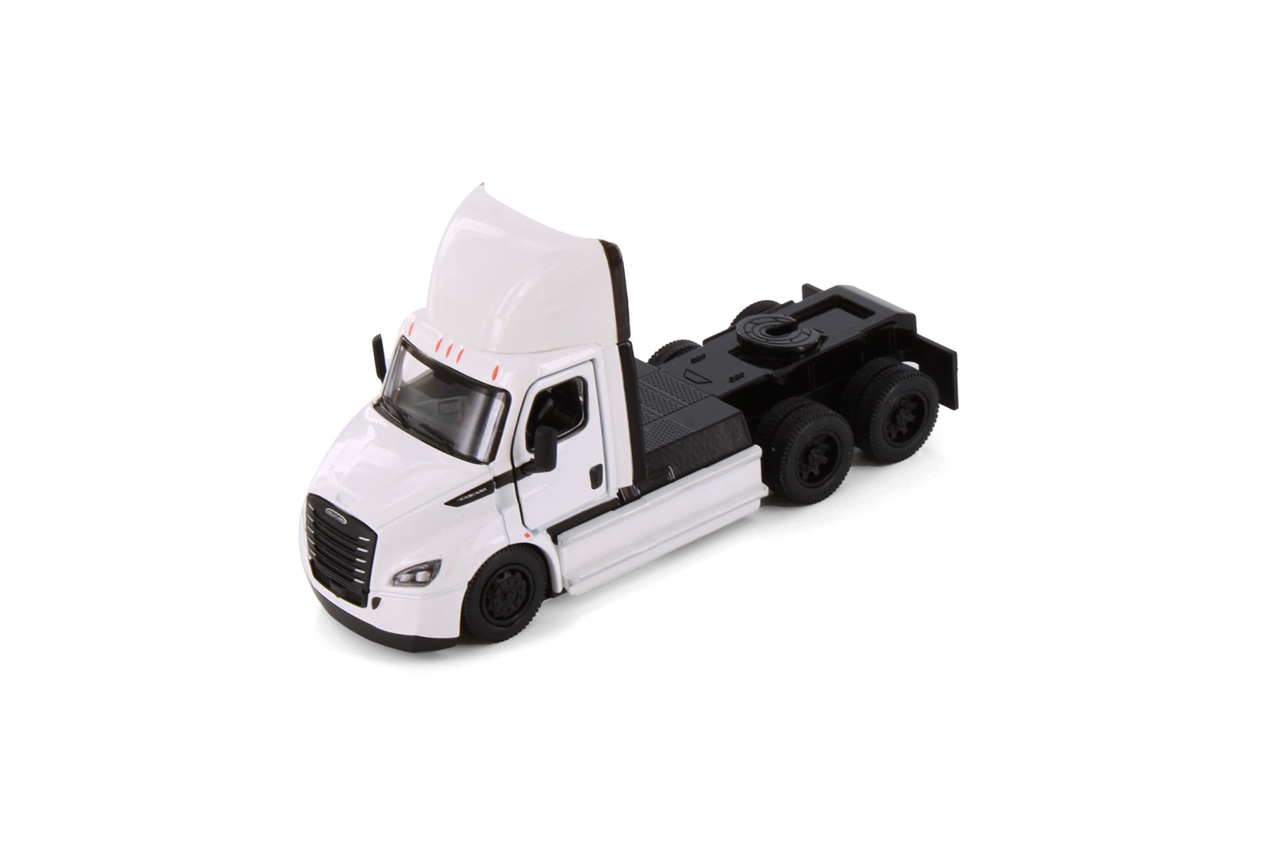 Freightliner eCascadia, White - Kinsmart 5466D - 1/60 Scale Diecast ...