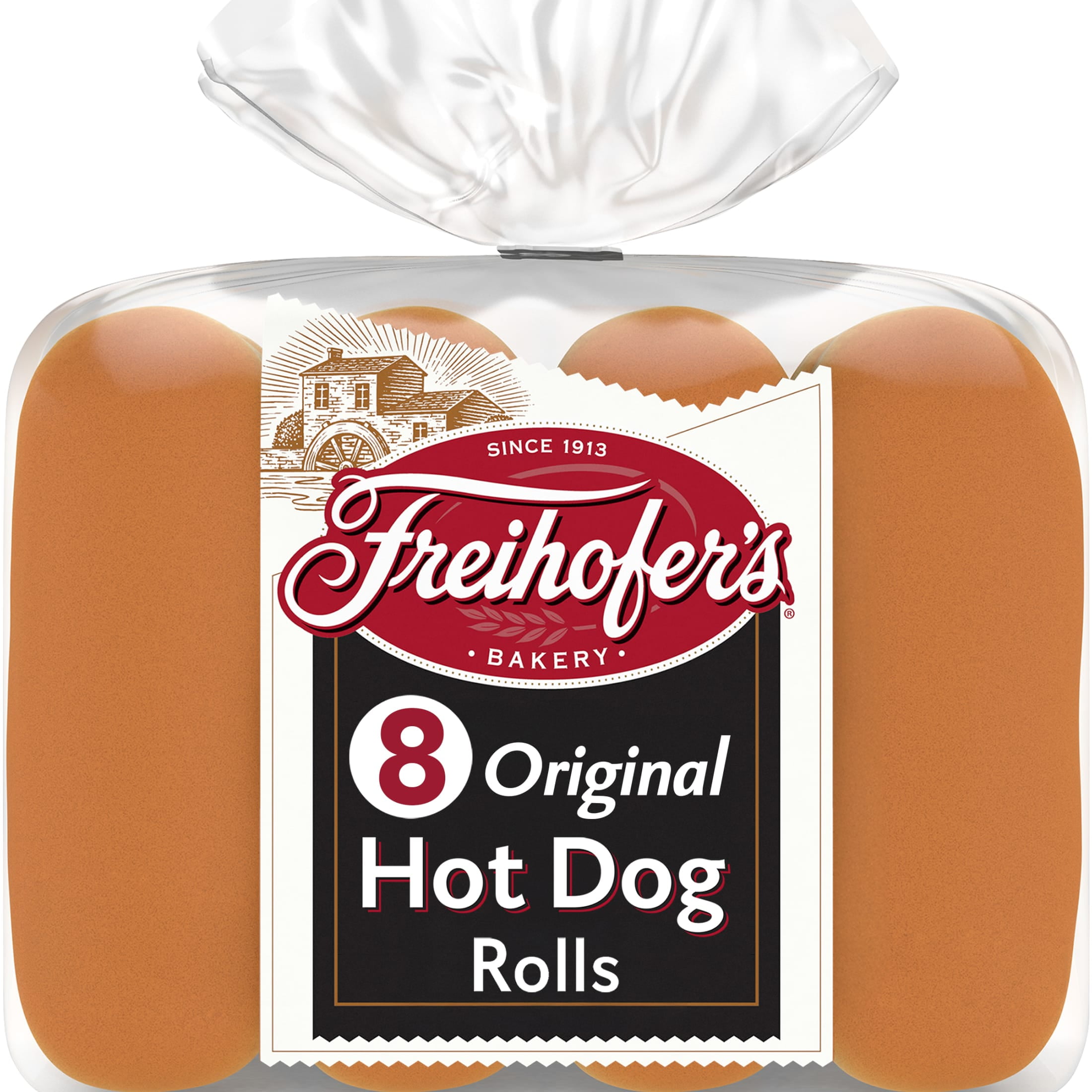 Freihofer's Hot Dog Buns, 8 count, Sliced Buns & Rolls Hot Dog Buns, 12 ...