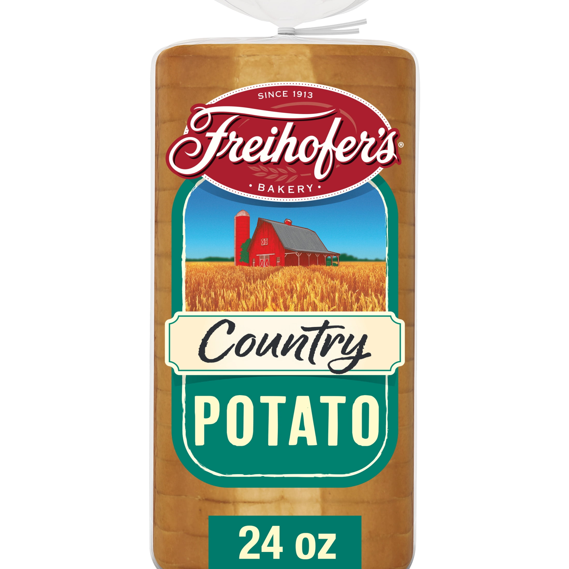 Freihofer's Country Bread, 24 oz, Potato Italian Bread, Bag - Walmart.com